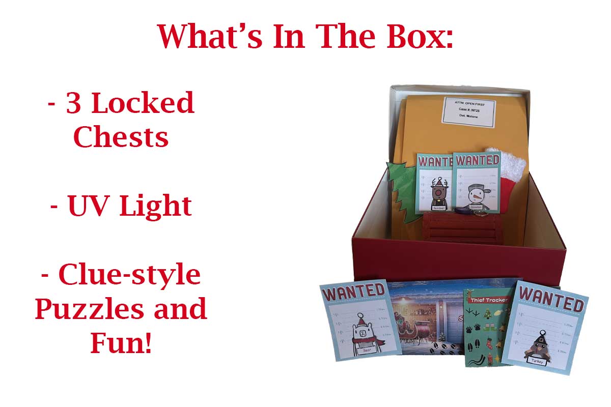 The Case of Santa's Missing Cookies: A Christmas Mystery In-A-Box – The ...