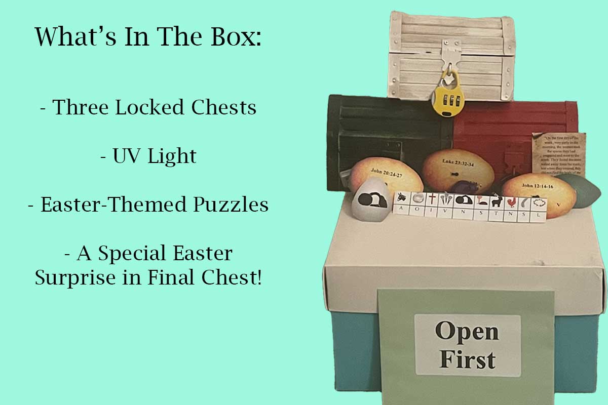 Unlocking the Empty Tomb: An Easter Escape Room In-A-Box – The Escape Kits