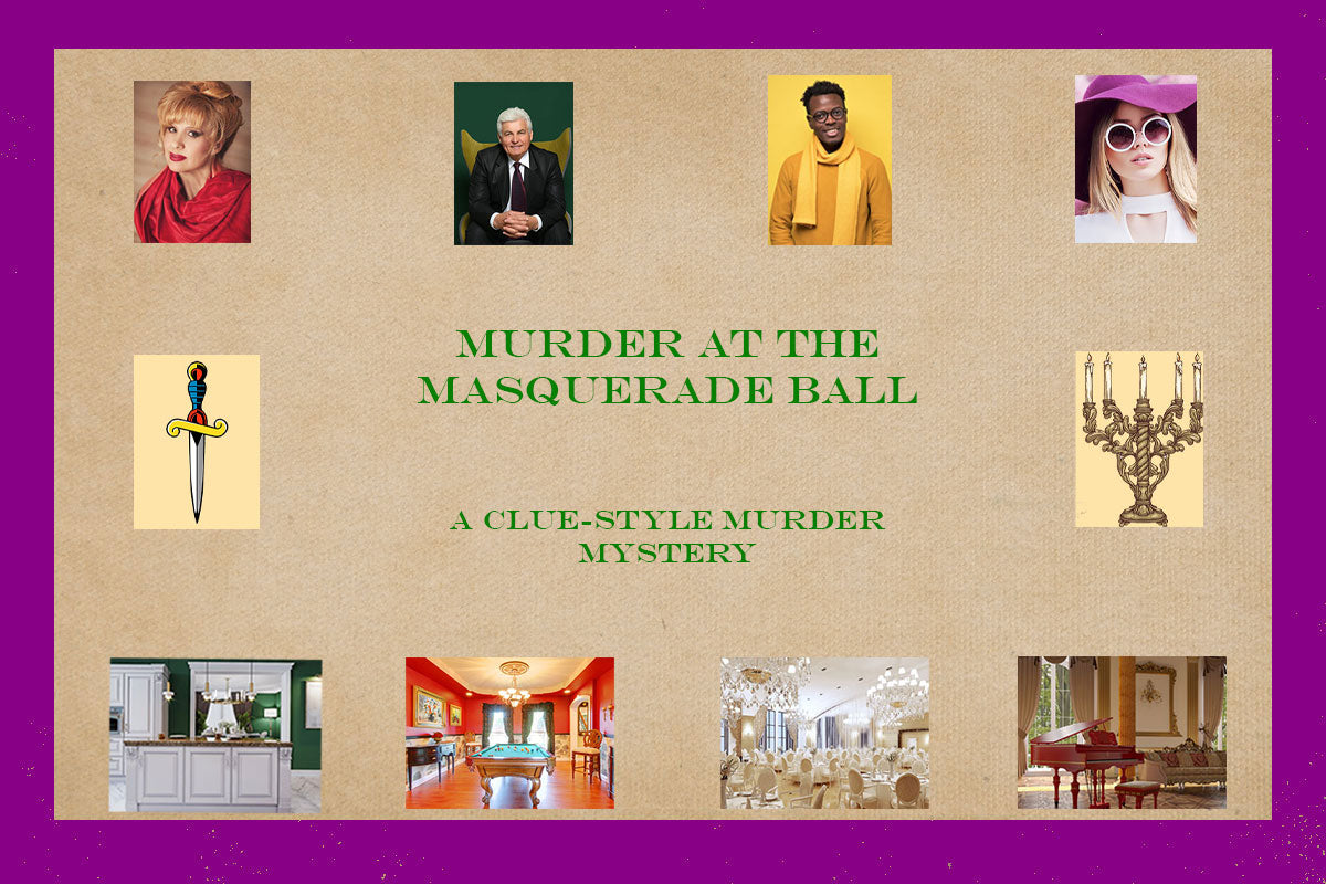 Murder at the Masquerade Ball: A Clue-Style Murder Mystery – The Escape ...